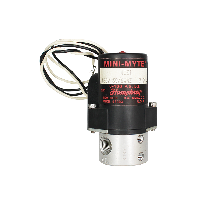 Electroválvula 1/8" NPSF, 120 VAC, Mini-Myte HUMPHREY 41E1-120V 50/60 ...